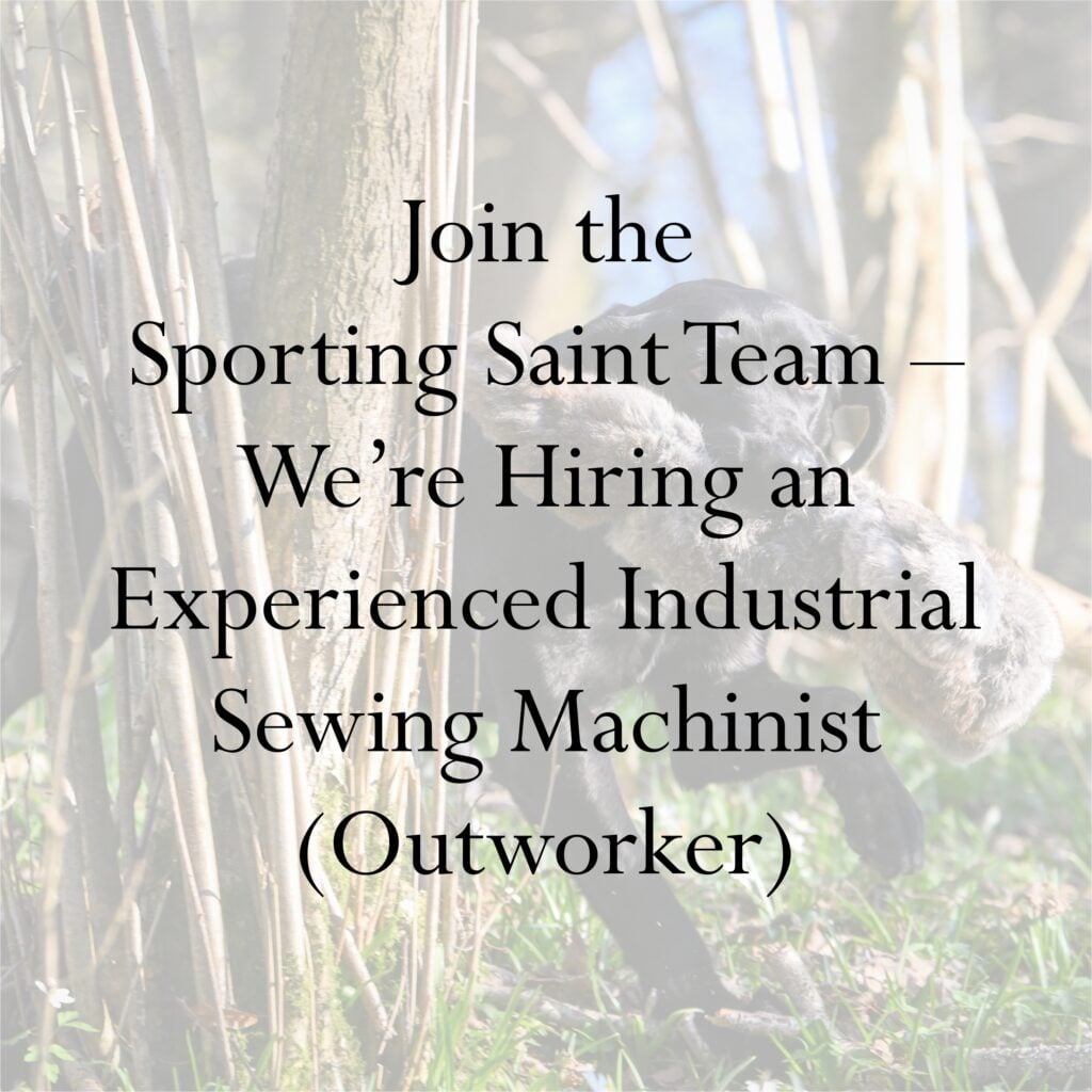 Join the Sporting Saint Team – We’re Hiring an Experienced Industrial ...